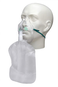High concentration oxygen masks